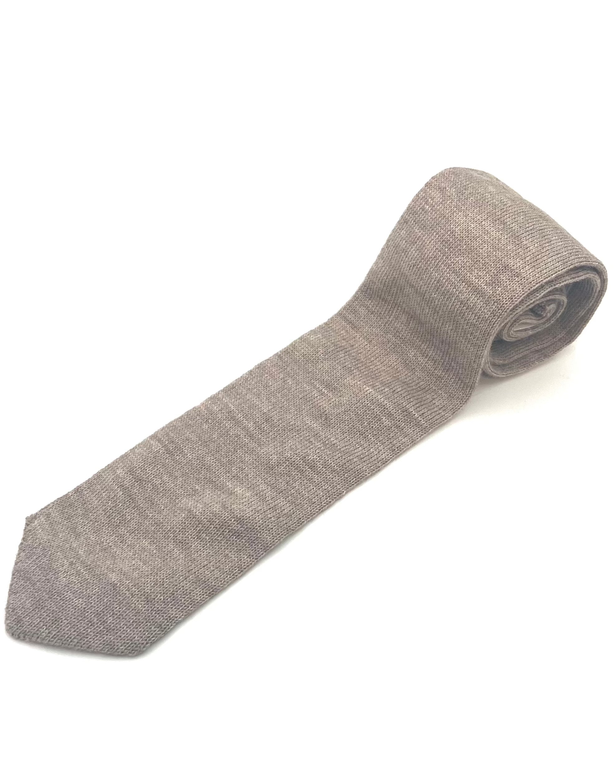 MENS Light Brown Knit Tie – The Fashion Foundation