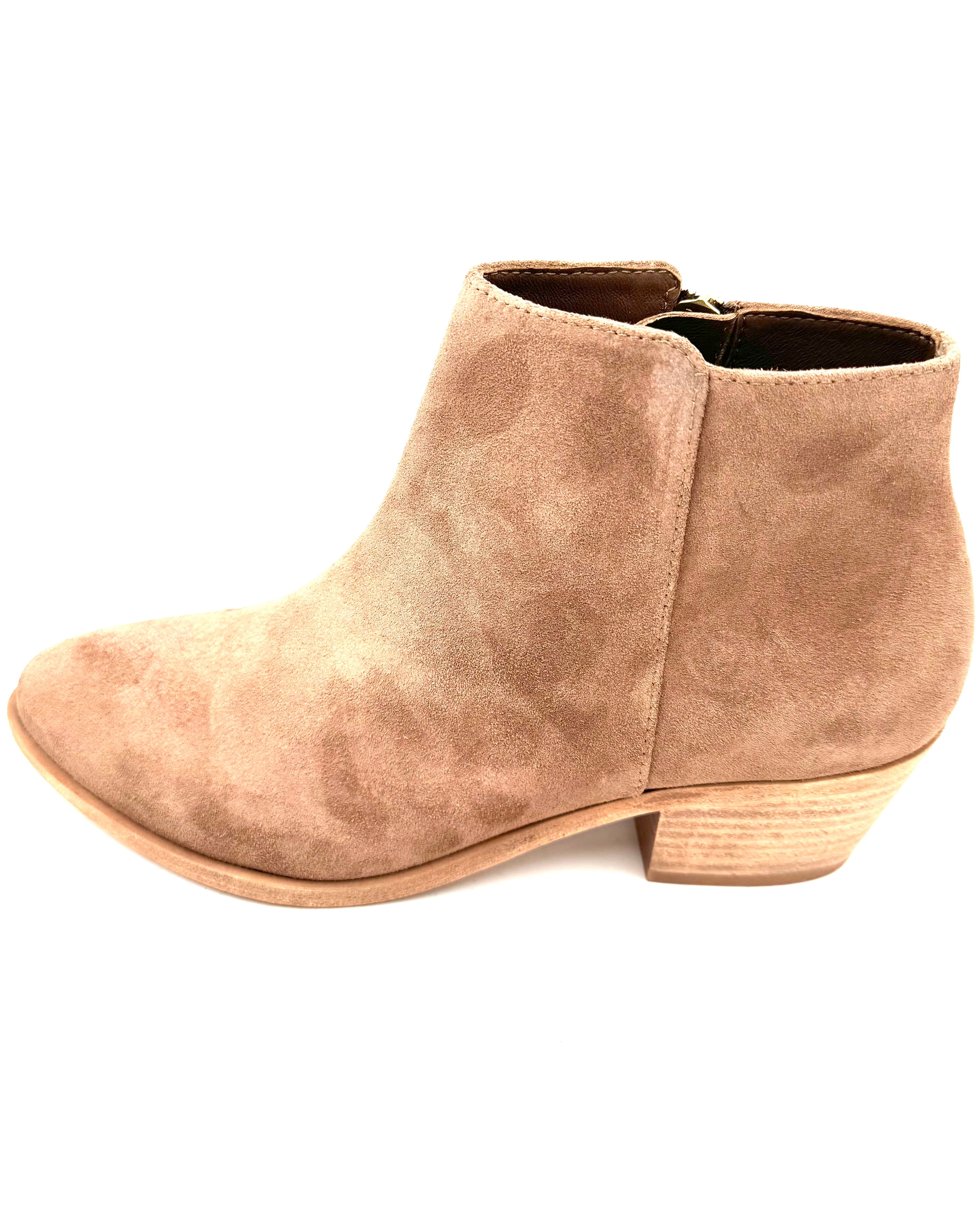 Rosy Brown Suede Bootie - Size 7 – The Fashion Foundation